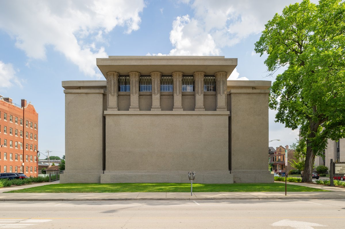 YINJISPACE - Frank Lloyd Wright x 1908 Unity Temple